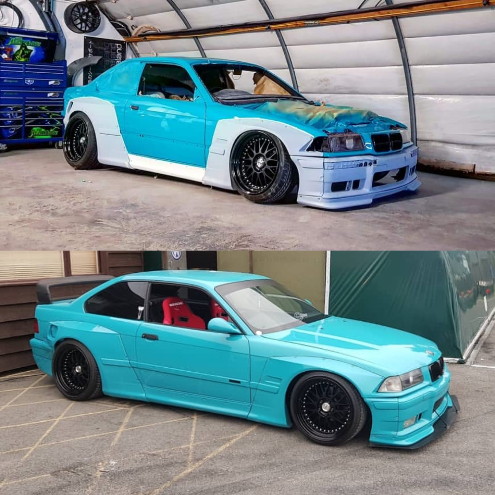 BMW E36 coupe/cabrio wide body kit – Bimmer-Garage